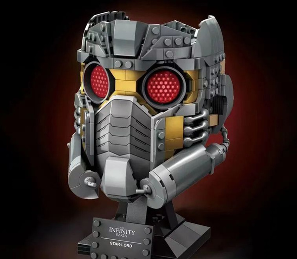 Конструктор Марвел Шлем Звёздного Лорда / Marvel / 692 детали - купить ...