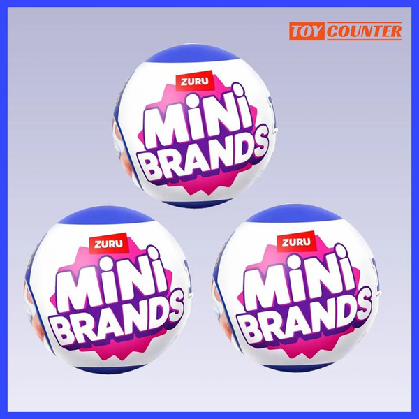 3 Игровой набор шар-сюрприз ZURU 5 SURPRISE Home mini brands Surprise ...