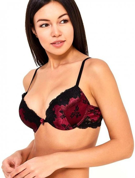 Бюстгальтер Женский, размер 65B бордовый купить c доставкой на OZON по низкой цене (1636002237)