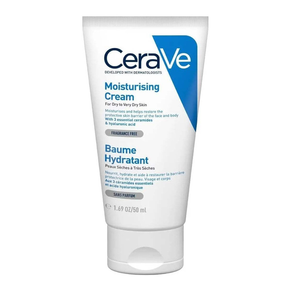 CeraVe увлажняющий крем для сухой и очень сухой кожи лица и тела ...