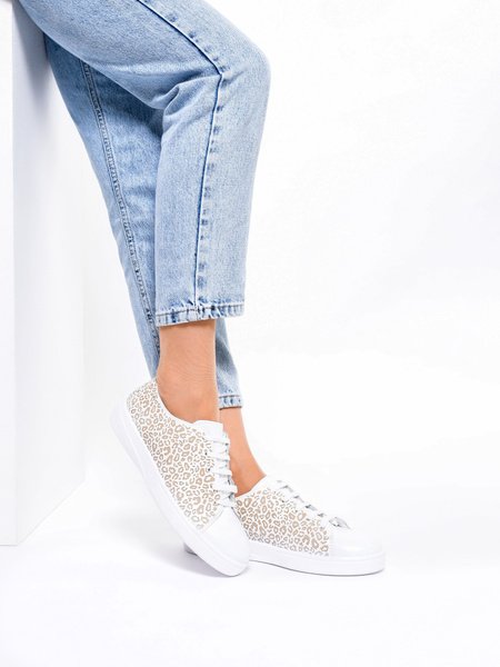 Кеды Женский BELWEST Натуральная кожа, размер 35 G На любой сезон Шнурки Без каблука Беларусь ...