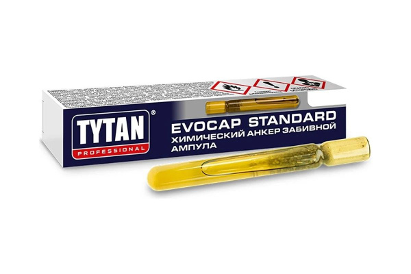 Анкер химический забивной EVOCAP EXTREME M 8/80 ампула, набор 5 шт ...