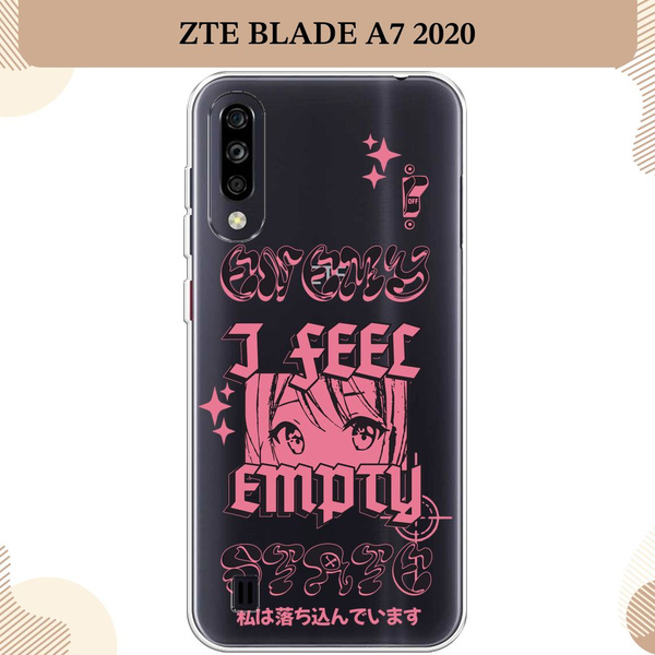 Силиконовый чехол на ZTE Blade A7 (2020) / ЗТЕ Блэйд A7 2020 аниме ...
