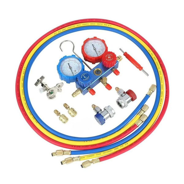 Манометрическая станция (R32/134/407/410) купить на OZON по низкой цене (1617455570)