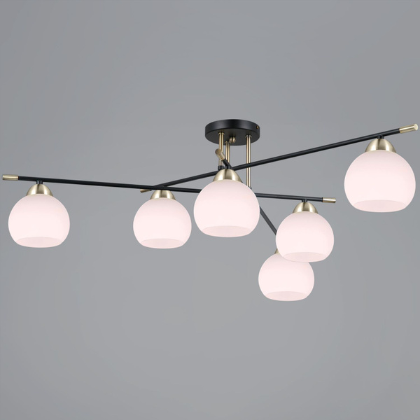 ILLUMICO Люстра потолочная, E27, 240 Вт купить на OZON по низкой цене в ...