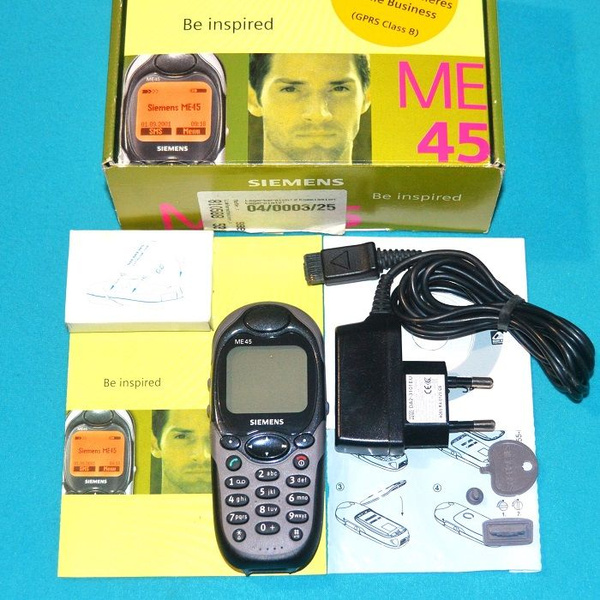 Мобильный телефон Siemens Раритетный ME45 Цвет Pebble Grey Германия ...