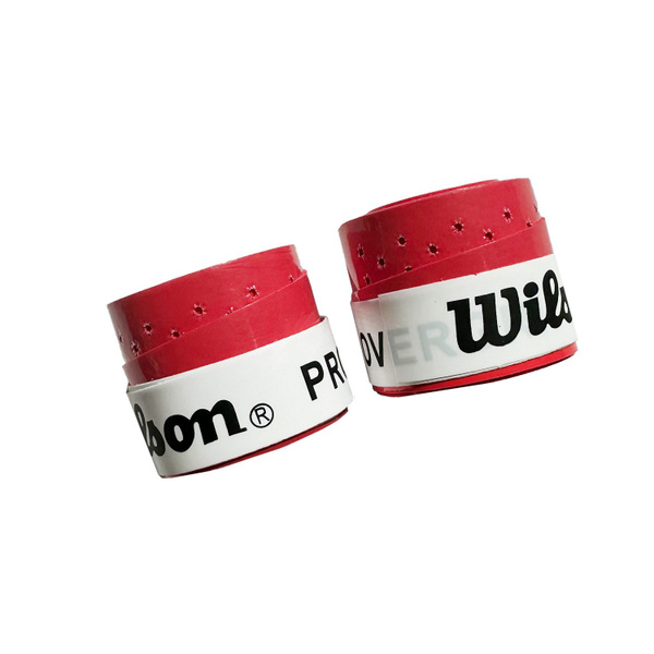 Намотка для теннисной ракетки 2шт Wilson овергрип липкий с перфорацией ...