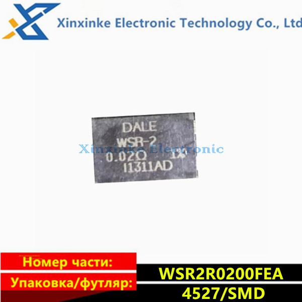 10шт WSR2R0200FEA DALE WSR-2 0.02R 1% 4527 2W 20mR 0.02 Ом 2 Вт SMD 75ppm/C Современные ...