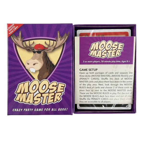 Настольная карточная игра Настольная Moose Master Игра (Карточная) Новая версия игры купить на ...
