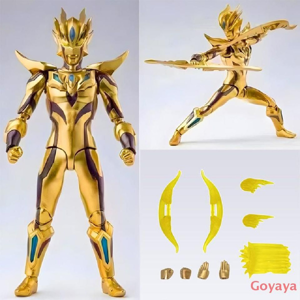 Набор моделей экшн-фигурок Ultraman Gold Zero, детский подарок купить ...