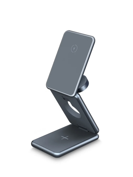 Беспроводное зарядное устройство Wireless charger Док станция 3 в 1 для ...