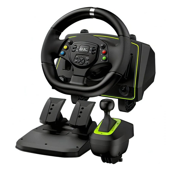 Игровой руль Genius SpeedMaster X2 (31620002400), черный купить на OZON ...