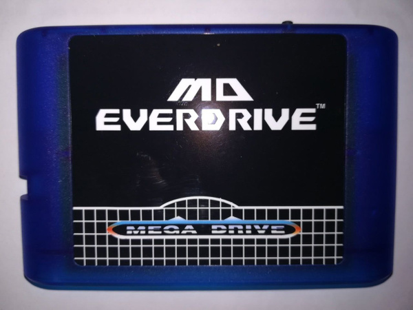 Флеш-картридж MD Everdrive V1 Sega Mega Drive, Genesis, MasterSystem ...