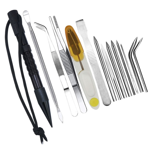 Набор многоцветных игл для плетения зонтиков Marlin nail-Черный ...