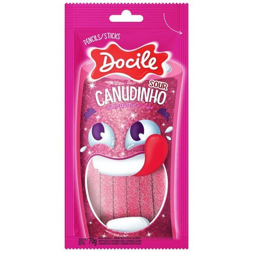 Жевательный мармелад DOCILE 89112 SOURTUTTI-FRUTTIPENCILS (КАРАНДАШИ со ...