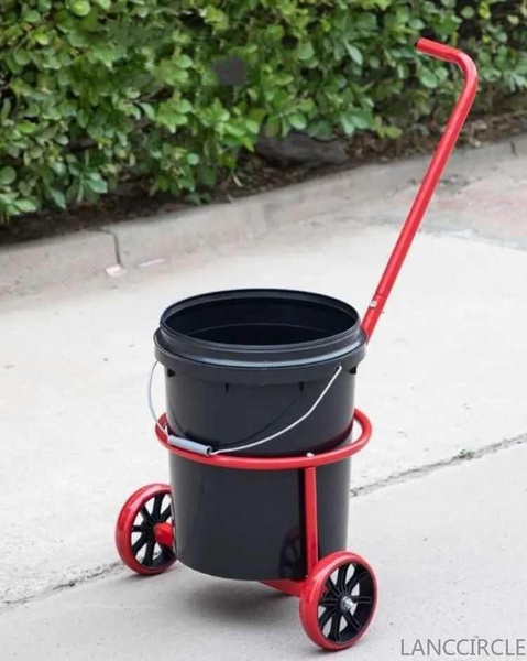 Тележка для мусорного контейнера LANCCIRCLE купить по доступной цене с ...