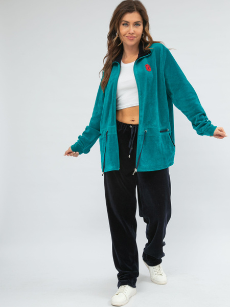 Костюм спортивный Женский Rentex Style Домашний голубой, размер 58 ...