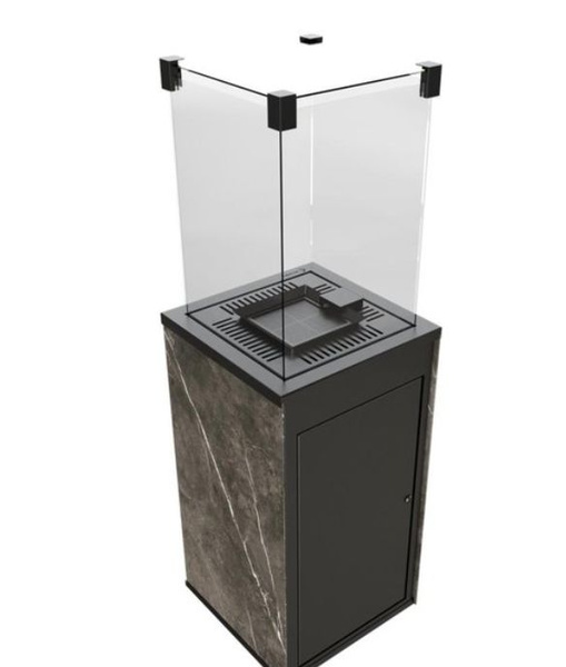 Газовая топка Kratki PATIO G31 37MBAR Q N P G - NATURALI PIETRA GREY, с ...