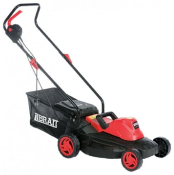 BRAIT Газонокосилка электрическая купить на OZON по низкой цене (1706429725)