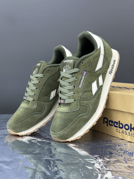Кроссовки Мужской, Женский Reebok Замша искусственная, Экокожа, размер 42 Демисезон Шнурки Без ...