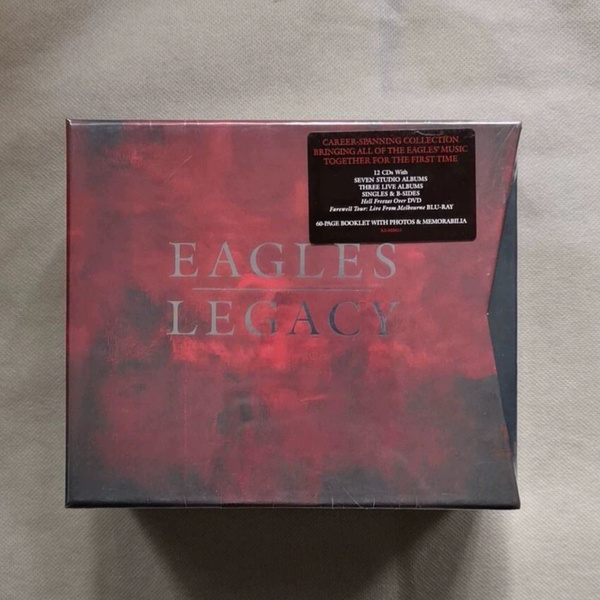 CD, DVD Eagles Legacy 12CD+1DVD+1BD настоящий Герметичная упаковка ...