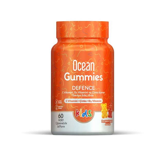 Orzax Ocean Gummies Defence Kids, Пищевая добавка в виде жевательного ...