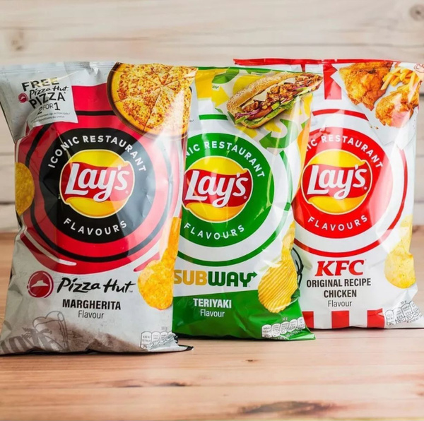 Чипсы Lay's Subway(Германия) микс 3 вкуса - купить с доставкой по выгодным ценам в интернет ...