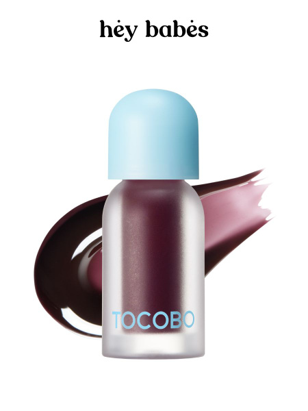 Оттеночное масло-плампер для губ TOCOBO Juicy Berry Plumping Lip Oil 03 ...