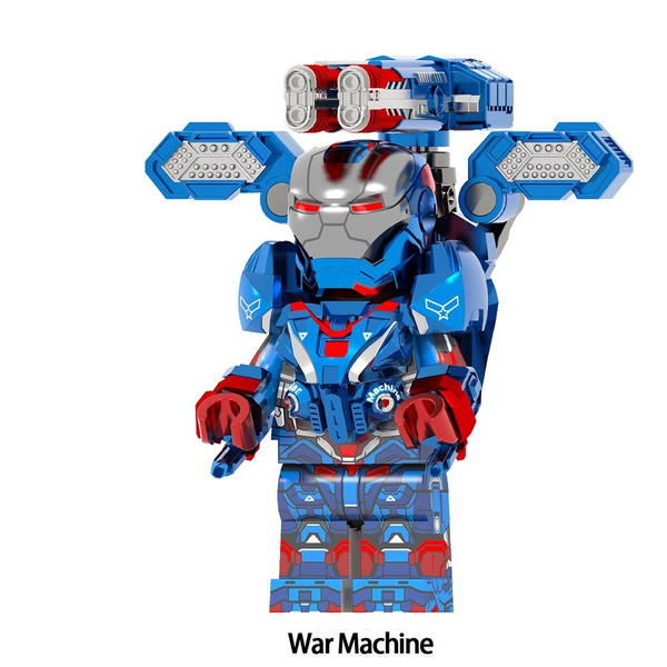 Набор минифигурки marvel War Machine(Blue) / 1шт (4.5см, пакет) купить ...