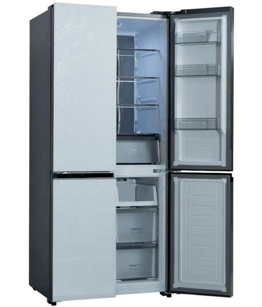 Многокамерный холодильник Бирюса CD 496 TWG, система Full No Frost, текстурированное белое ...