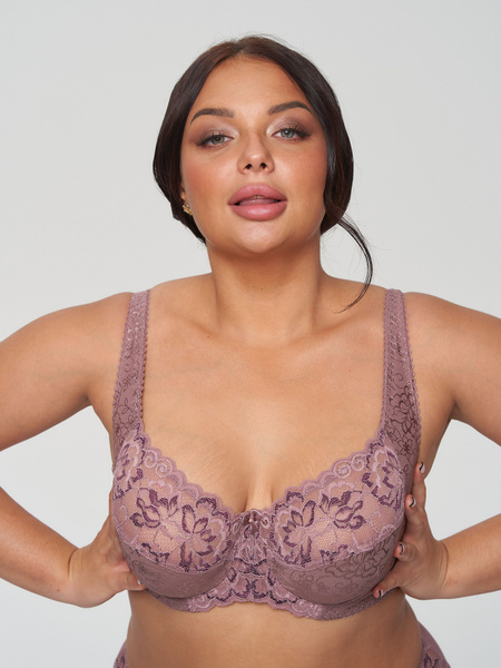 Бюстгальтер Женский BLISSENSE мягкая чашка на каркасе, на косточках, размер 85C коричневый ...