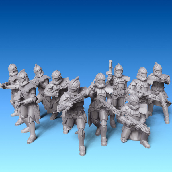 Миниатюра Star Wars Brigade Squad купить на OZON по низкой цене ...