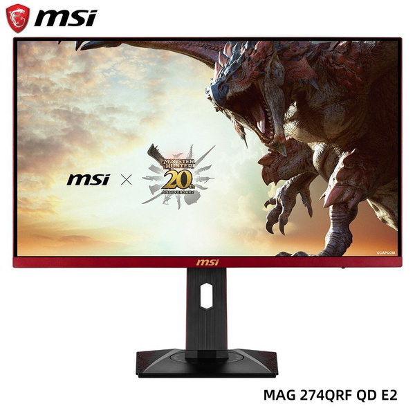 Монитор MSI MAG 274QRF QD E2 MONSTER HUNTER EDITION 27" - купить по ...