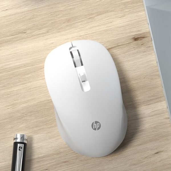Мышь беспроводная HP S1000 S1000, белый - купить по выгодной цене в ...