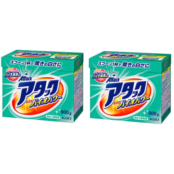 Attack, BioEX, концентрированный универсальный стиральный порошок, 0,9кг - 2шт купить на OZON по ...