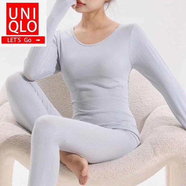 Комплект термобелья Uniqlo 44 - купить по выгодной цене в интернет-магазине OZON (1752237239)
