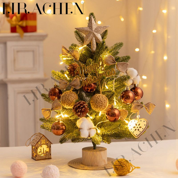 Мини-елочка (1 штука, 45см, украшение для новогоднего стола, новогоднее ...