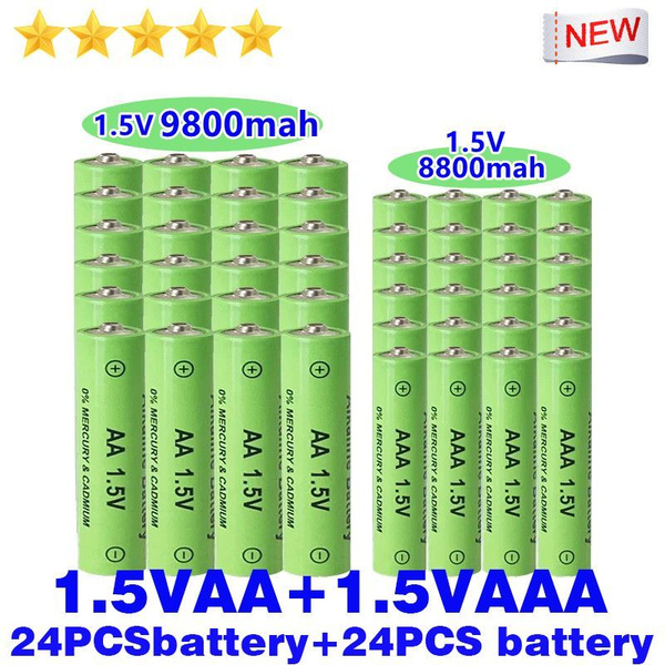 AA + AAA / AA1.5V9800mAh / 1.5VAAA 8800mah Щелочной аккумулятор дистанционно управляемый ...