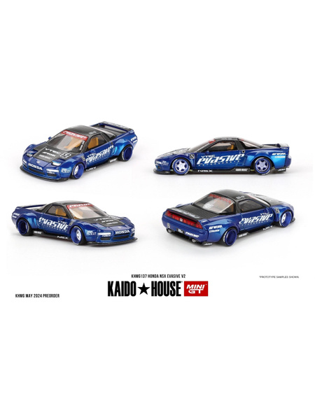 Машинка Kaido House MINIGT 1/64 KHMG137 Honda NSX Evasive V2 flip-over ...