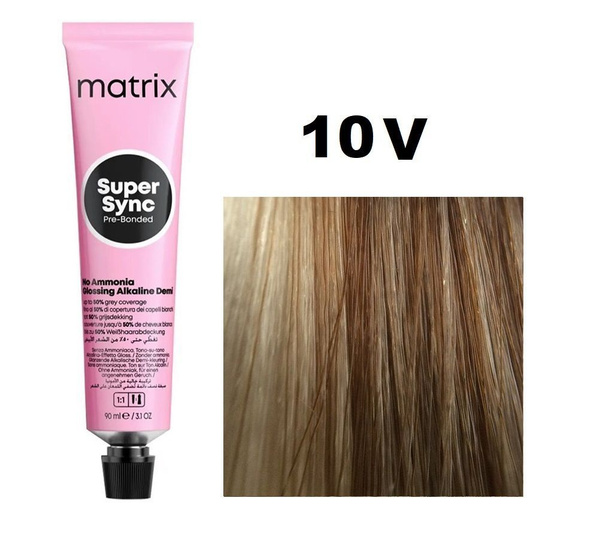 Matrix Краска без аммиака Super Sync 10V очень-очень светлый блондин ...