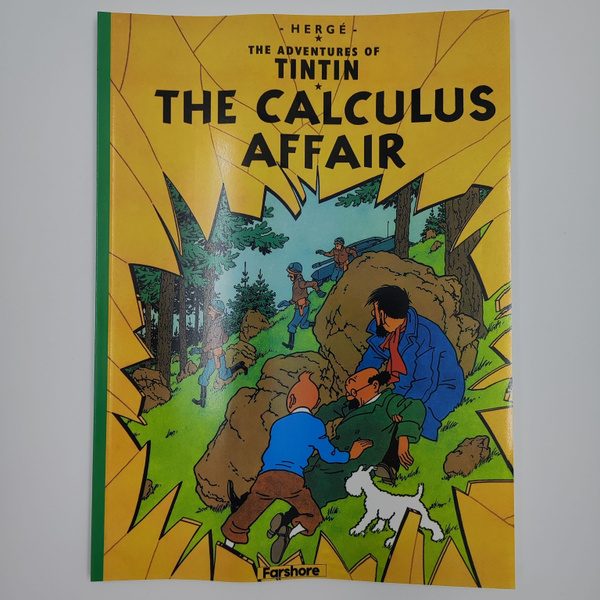 Комикс на английском языке. The adventures of TinTin. The calculus ...