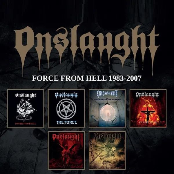 Onslaught -Force From Hell 1983-2007 6-CD Box фирменный бокс-сет купить на OZON по низкой цене ...