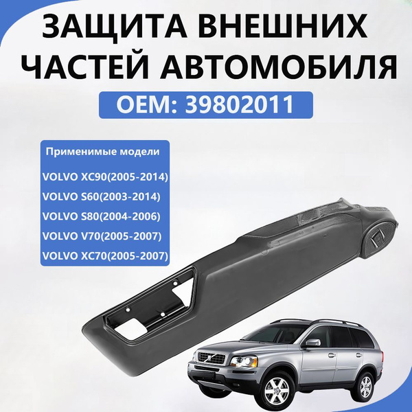 Панель регулировки сидения боковая VOLVO,39802011купить c доставкой на ...
