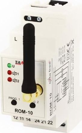 Приемник ZAMEL ROM-10 EXTA FREE 230ВAC реле NO / NC x2 DIN 868,32МГц 300м 1 шт купить на OZON по ...