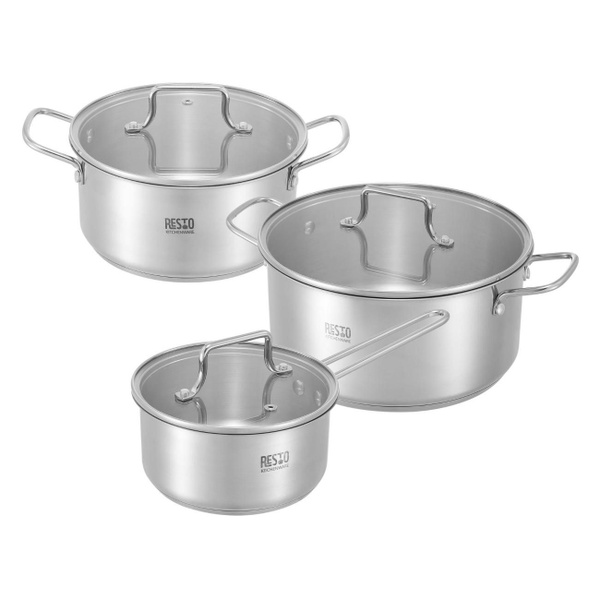 Набор посуды (нержавейка) Resto Cookware set, 6 предметов купить на ...