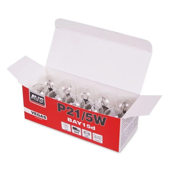 Лампа автомобильная AVS 12 В, 10 шт. купить c доставкой на OZON по низкой цене (1804449817)