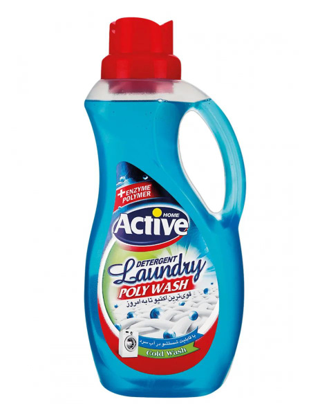 ACTIVE Гель д/стирки 1,5л "Poly Wash" Свежесть моря, универ.*9 купить ...