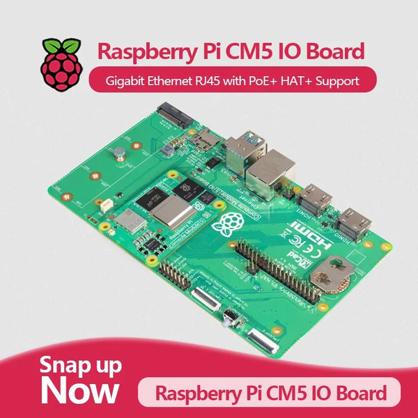 Официальная плата ввода вывода для Raspberry Pi Compute Module 5 Cm5 серии Интерактивная