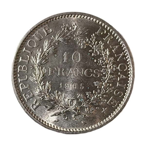 Монета 10 франков Франция 1965 купить на OZON по низкой цене (1815867915)