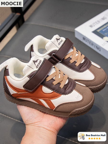 Кроссовки Девочки, Мальчики MOOCIE Каучук Треккинг, размер 33 Демисезон Липучки, Шнурки купить c ...